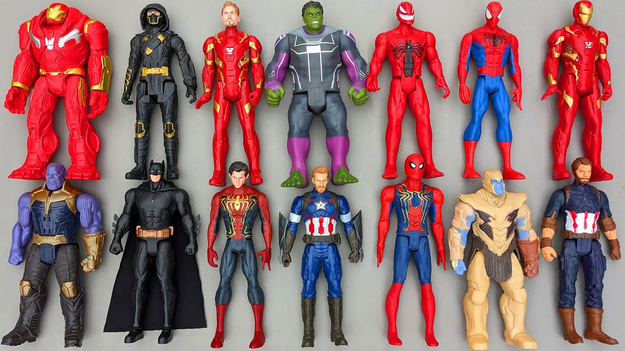 Ultimate Superhero Battle! Spider-Man, Batman, Hulk Face Off Against ...