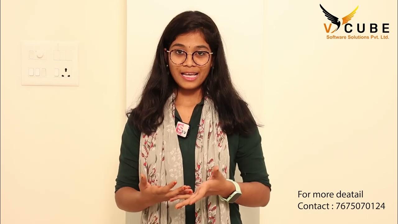 Python Full Stack Student review | V CUBE Software Solutions Pvt. Ltd ...