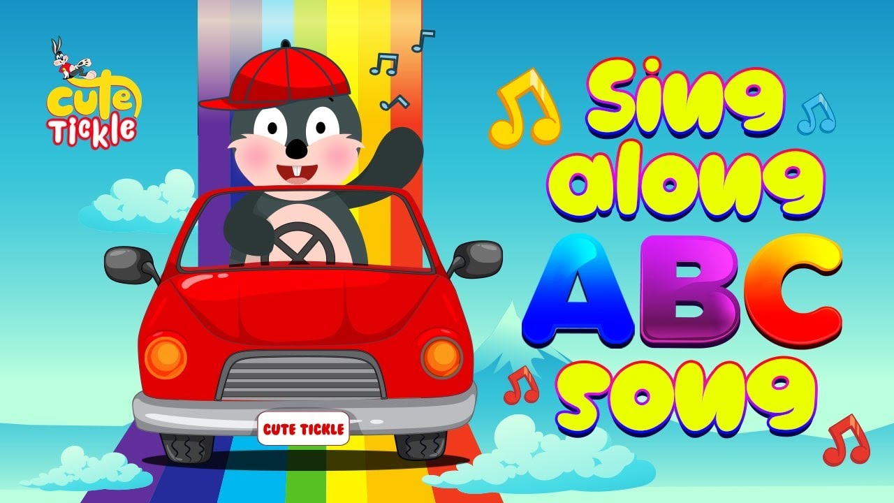 Sing-Along ABC Kids Song 🎶 - English Alphabets ( A - Z ) Nursery Rhymes ...
