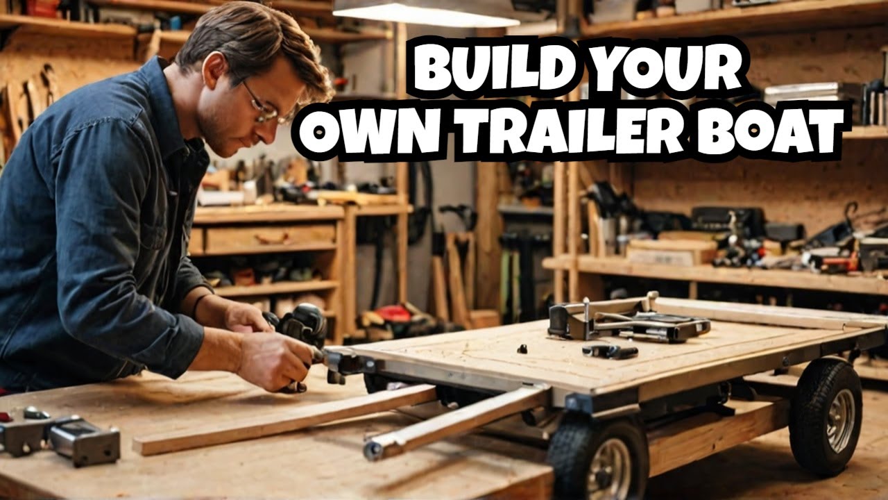 How To Make A CHEAP Boat Trailer From SCRATCH! - YouTube