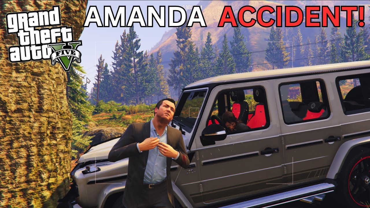 AMANDA CAR ACCIDENT (DEATH)😭😔🥺|| GTA 5 GAMEPLAY #1 - YouTube