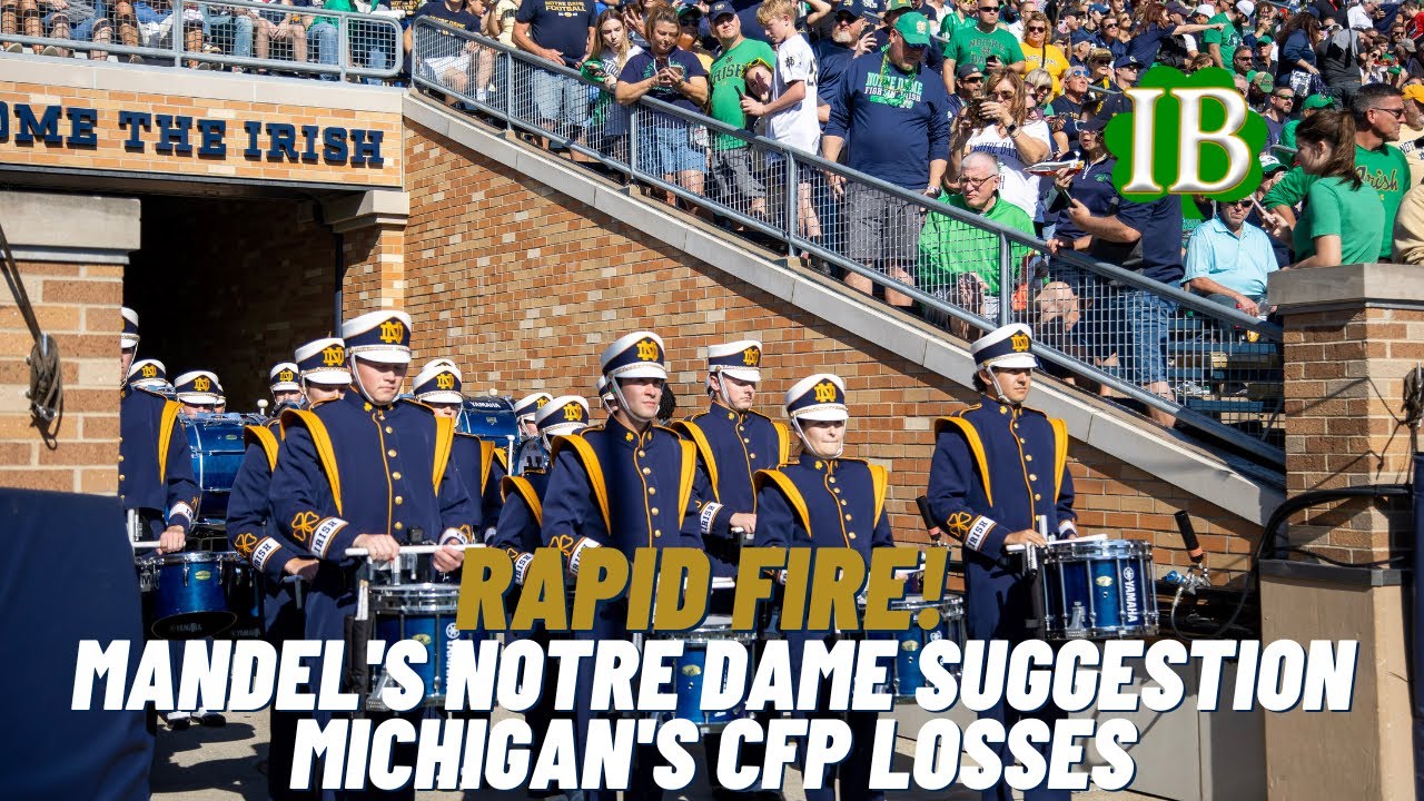 Rapid Fire: Stewart Mandel's Notre Dame Suggestion, Michigan's CFP ...