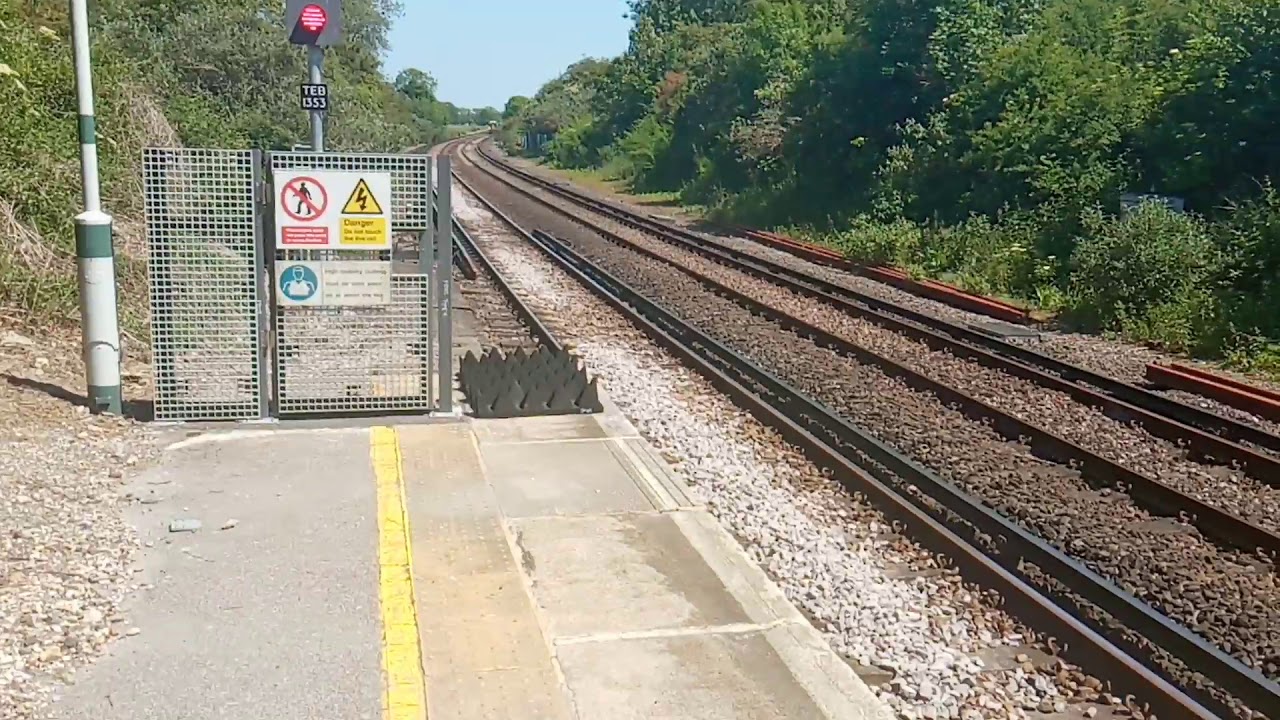 Class 377111 (NHS Livery) passing Glynde - YouTube