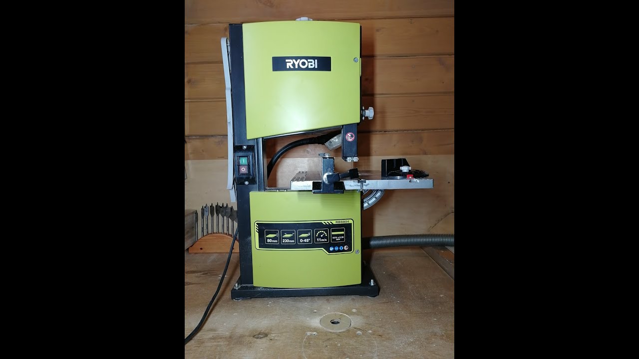 Ленточная пила Ryobi RBS 904 - YouTube