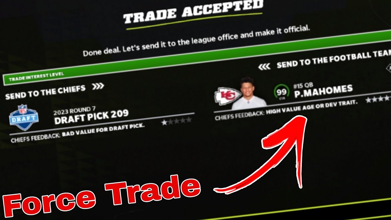 How to Trade for ANY Player in Madden 22 Franchise Mode (Force Trade ...