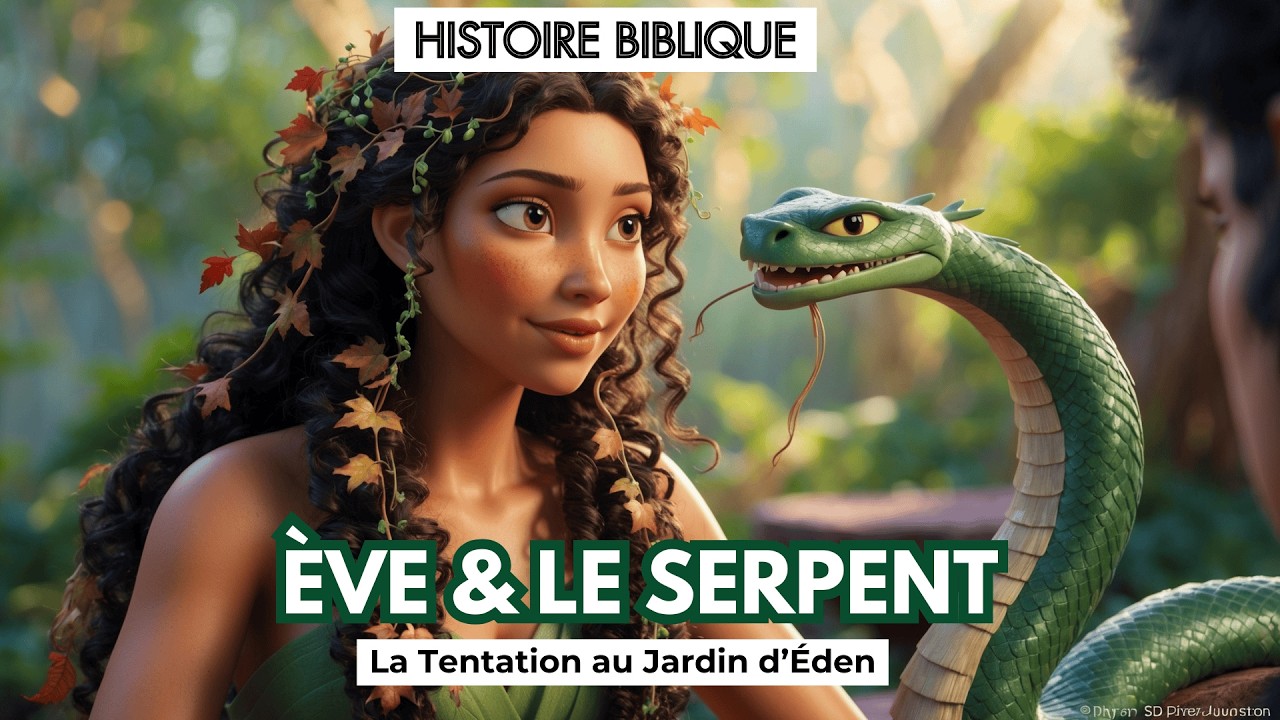 Ève & le serpent || Histoire Biblique Animée - YouTube