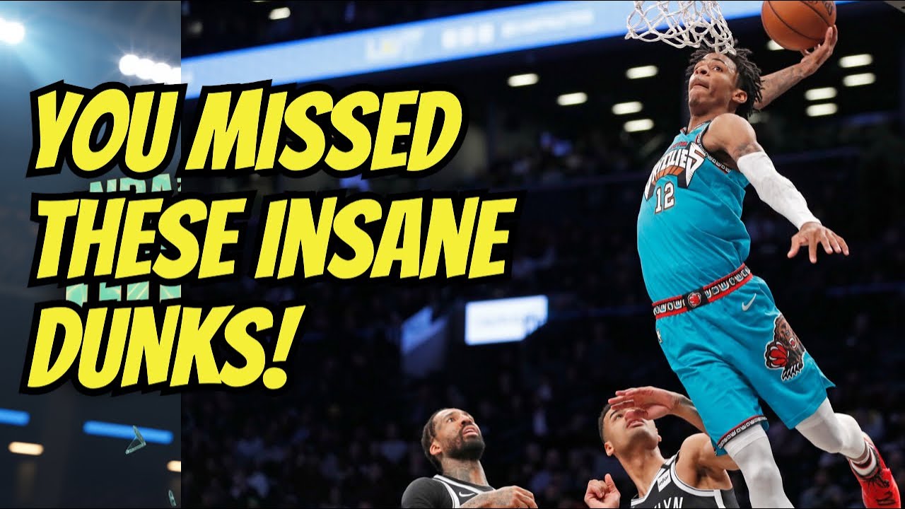 The CRAZIEST Dunks from LeBron, Ja Morant & More! - YouTube