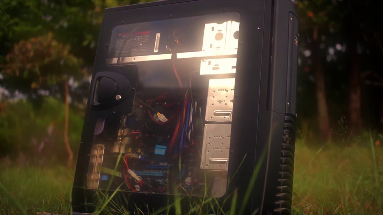 Cheap NAS Build, Antec/Cheiftec Case - YouTube