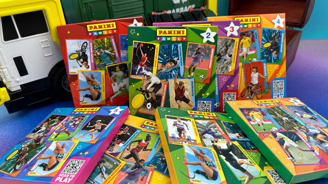 TRASH OR TREASURE? PANINI FAMILY 2024 MCDONALDS HAPPY MEAL FULL ...