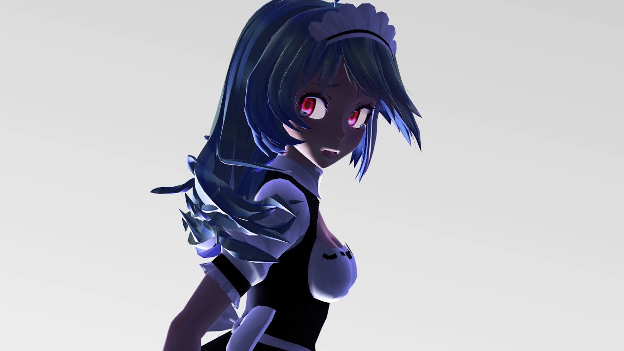 【MMD】Mad Hatter by Maid Miku + DL - YouTube