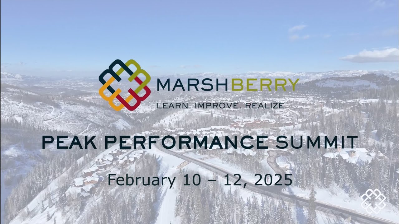 MarshBerry Peak Performance Summit 2025 - YouTube