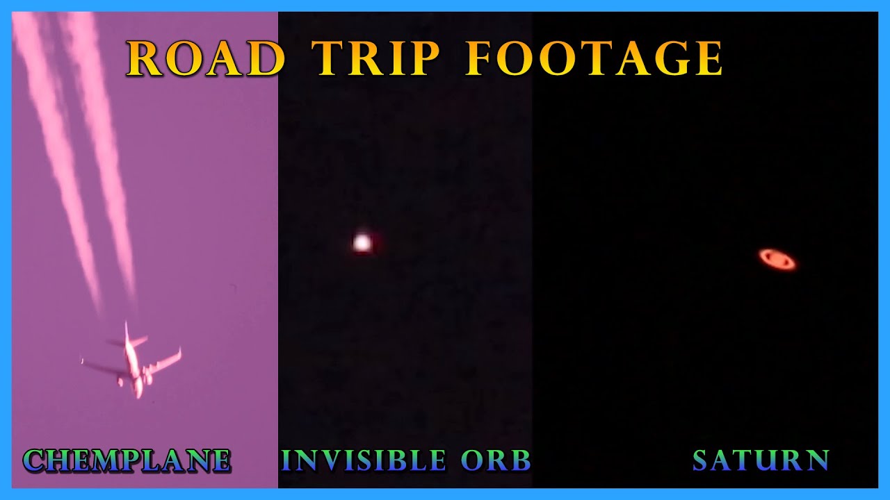 Invisible Orb (UFO) - Telescopic Chemplane & Saturn in Full Spectrum ...