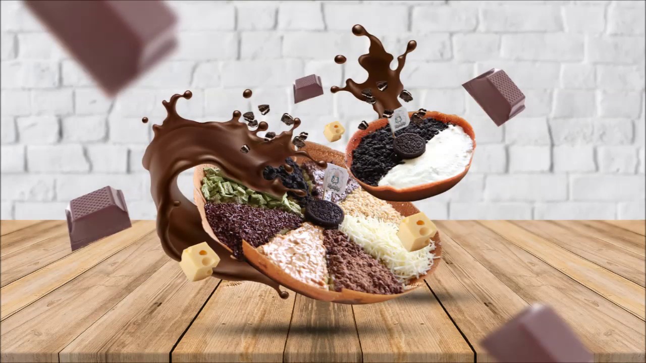 [Speed Art] Cara Membuat Desain Poster Martabak Manis / Terang Bulan ...