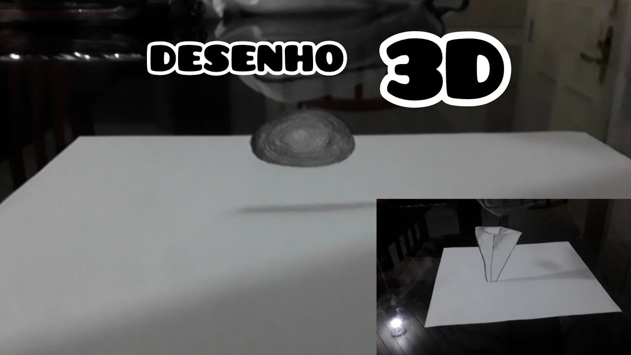 DESENHO 3D, *FACIL DE FAZER* aprenda agora. - YouTube