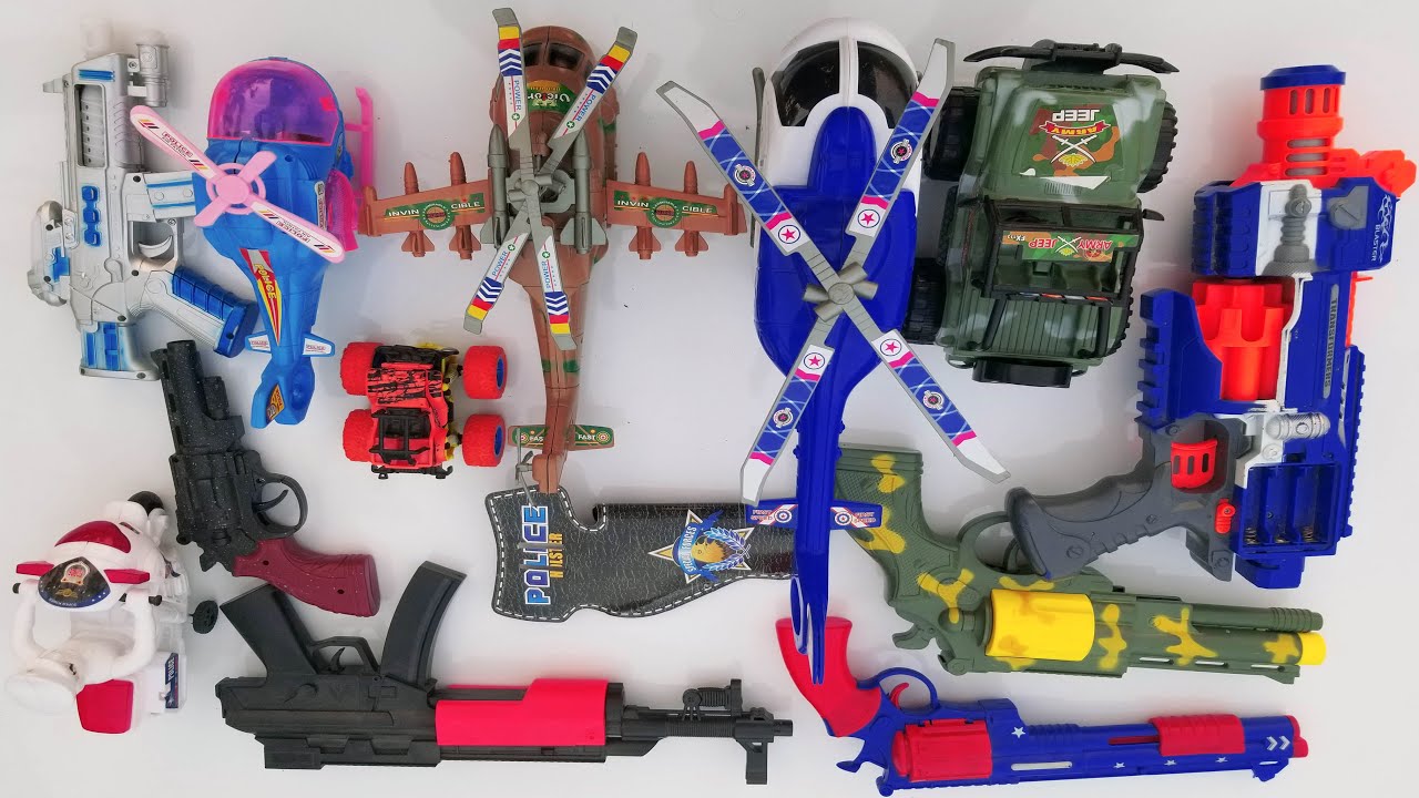 Toy ka video ! Box of Toys US Army BDR Toy Guns Realistic And ...