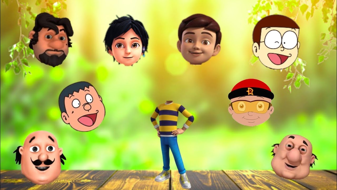 motu patlu mighty raju doctor jhatka john nobita siba cartoon game ...