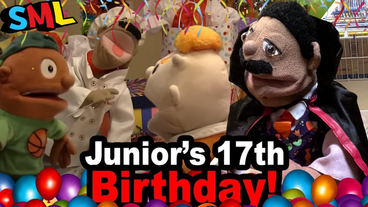 SML Movie: Junior's 17th Birthday Reaction (Puppet Reaction) - YouTube