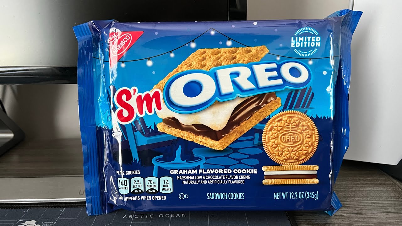 S’moreo! New limited Edition Oreos! - YouTube