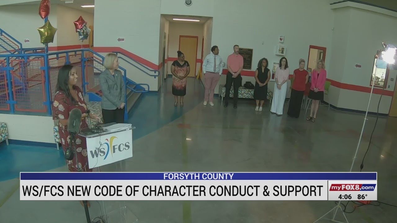 Winston Salem Forsyth County Schools Officials Speak About New Code Of Character Conduct Winston Salem Forsyth County Schools Officials Speak About New Code Of Character Conduct