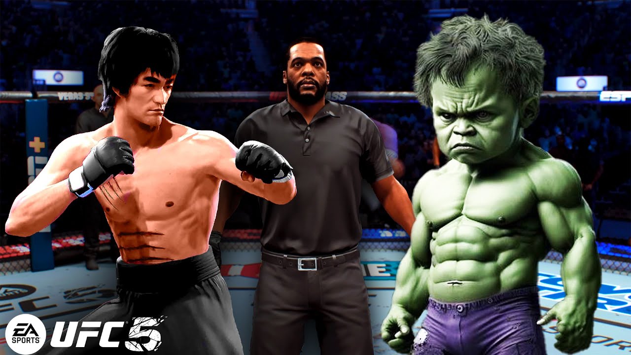 UFC 5 | Bruce Lee vs. Kid Hulk Jock (EA Sports UFC 5) - YouTube