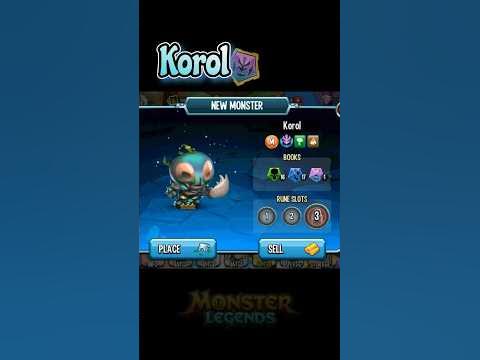 Hatching KOROL • The 1st Abyssal Era Race Monster • Rank 3 Egg (Monster Legends) #Shorts - YouTube