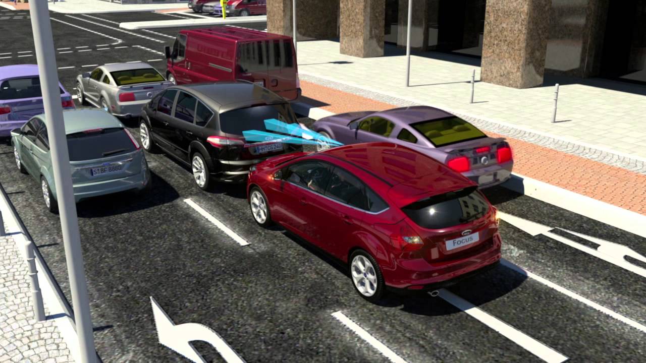 Ford Low Speed Safety System - Active City Stop - YouTube