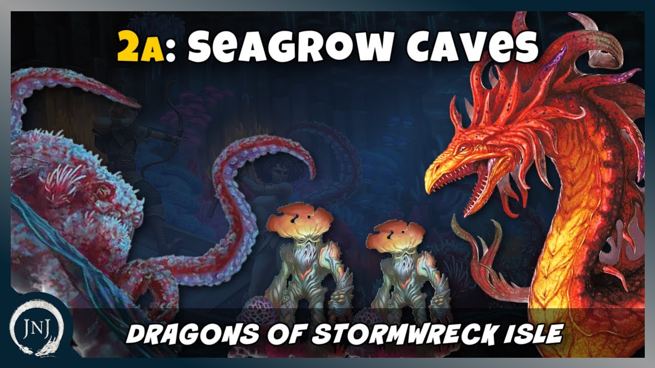 Dragons of Stormwreck Isle Chapter 2a: Seagrow Caves | D&D Starter Set ...
