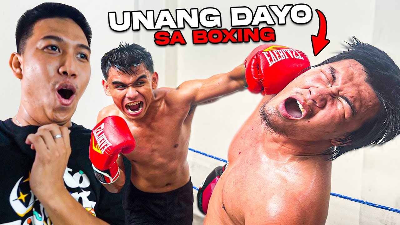 Hinamon si ARGON ng isang YOUTUBER SA BOXING! - Mainit na laban - YouTube