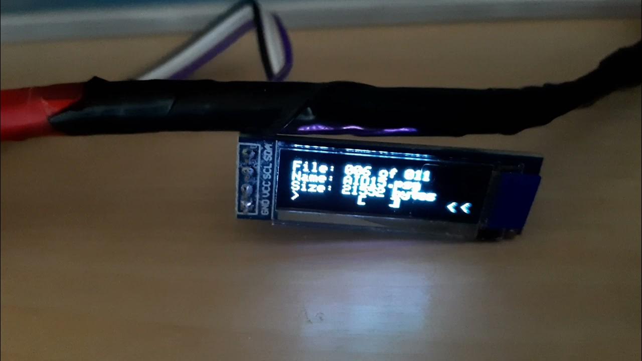 AY-3-8912 Player Arduino Oled - YouTube