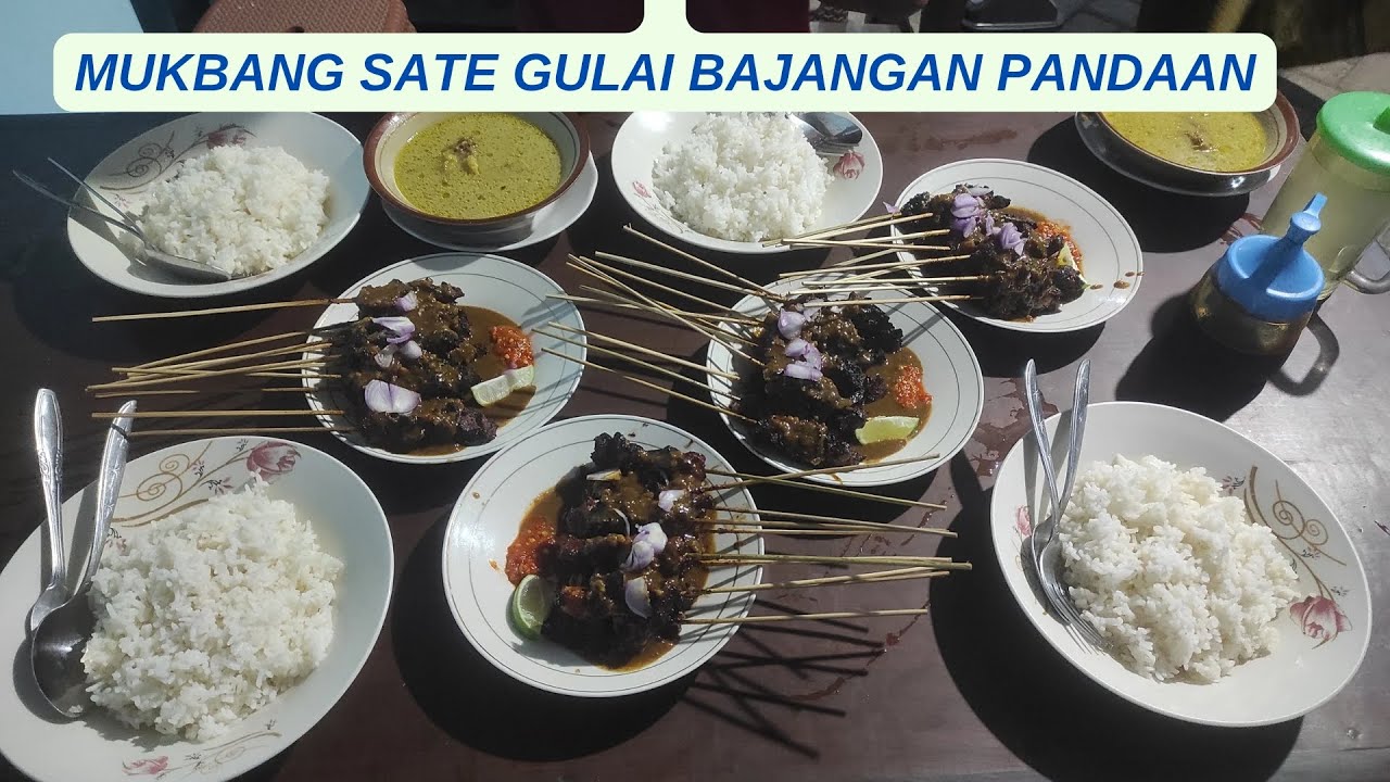 SATE GULE BAJANGAN PANNDAAN DAGING KAMBING MASIH FRESH - YouTube