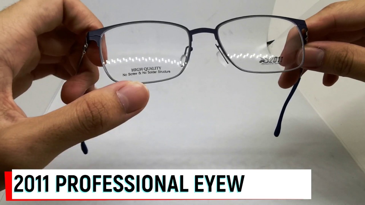 2011 Professional Eyewear Durability Test - YouTube