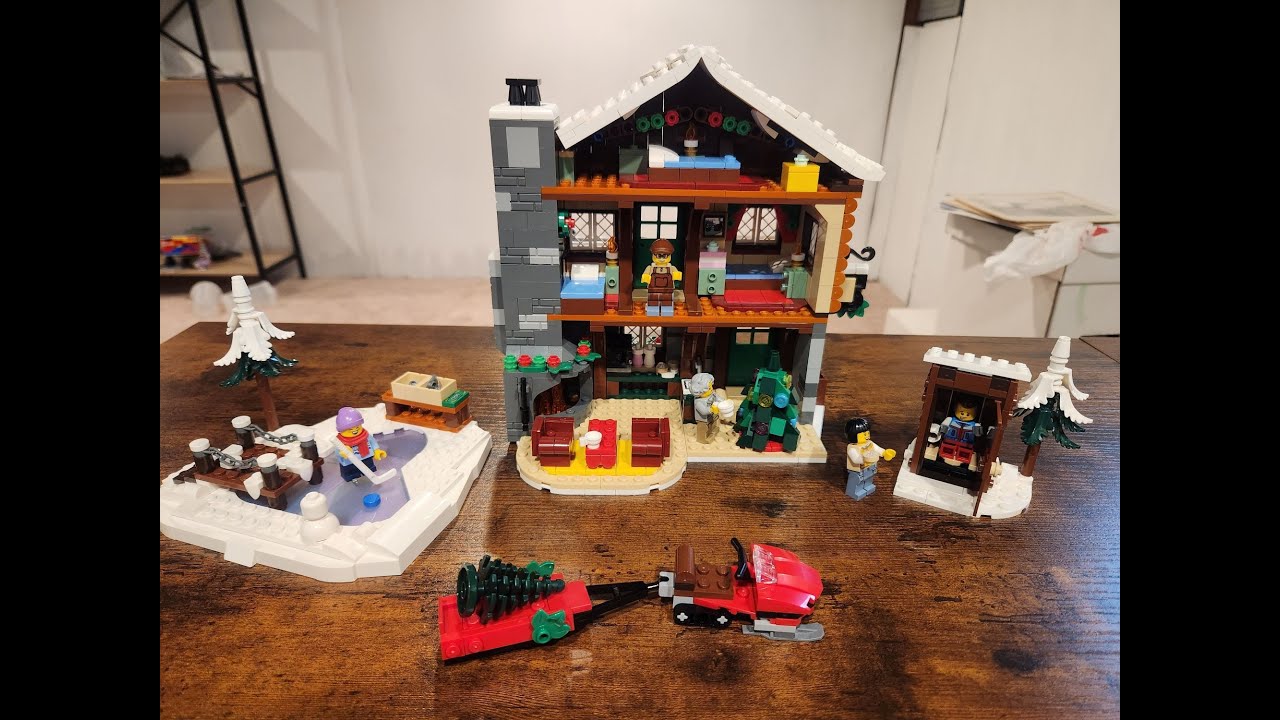 Lego Winter Lodge Review! [Winter Village Collection - Christmas Set ...