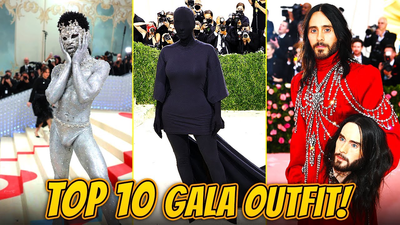 Top 10 Most Outrageous Met Gala Outfits Ever! - YouTube