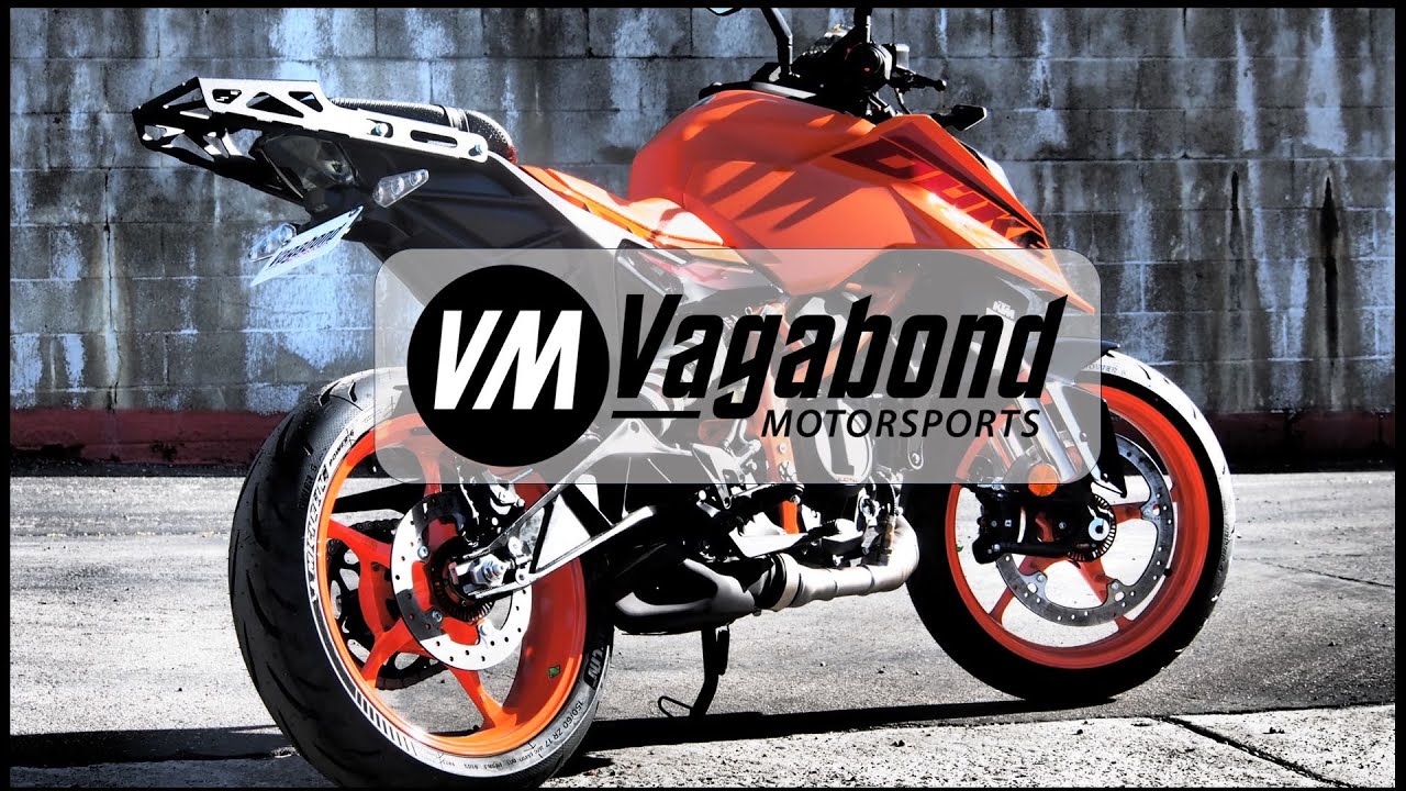 KTM 390 Duke (2024+) Cargo Rack Install - Vagabond Motorsports VM-KD350 ...
