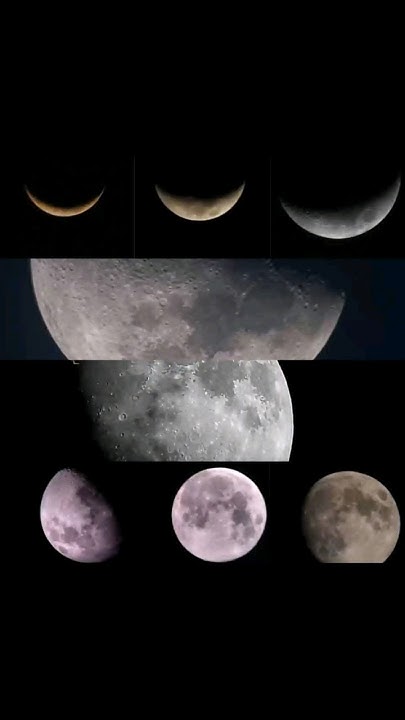 Capturing Phases of the Moon | Moon Stop Motion #astrophotography #moon ...