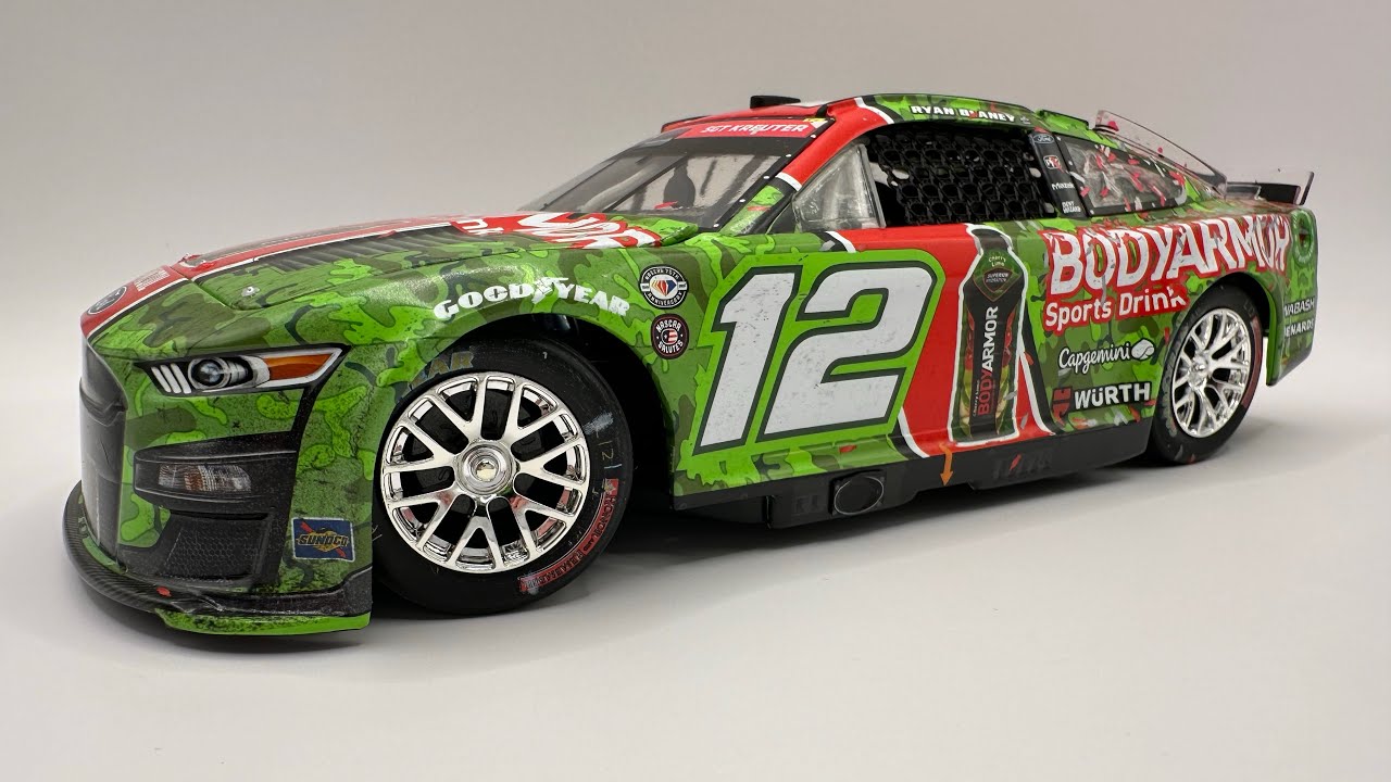 Review: 2023 Ryan Blaney #12 Body Armor Cherry Lime Coke 600 Win Ford ...