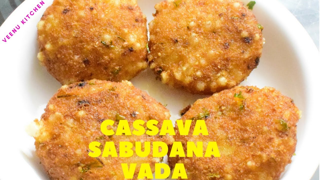 SABUDANA KA VADA (FRIED CASSAVA WITH POTATOES) - YouTube