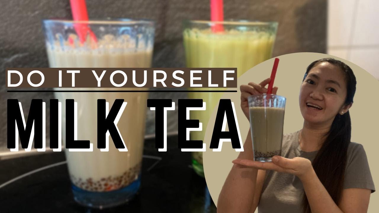 DIY Milk Tea at home - YouTube