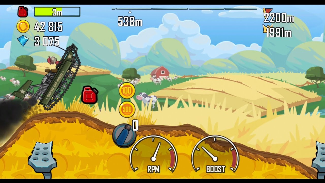 Hill Climb Racing Game | Village Road Driving| Android Games - YouTube