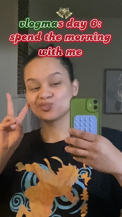 vlogmas day 6: spend the morning with me | #relatable #vlogmas2024 #morningvlog - YouTube