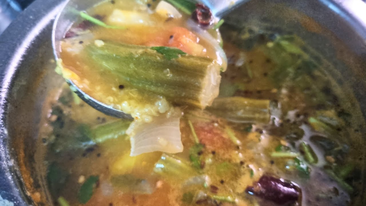 Andhra Pappu Charu || Authentic Sambar Recipe - YouTube