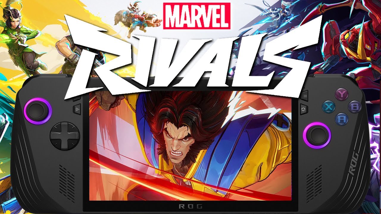 Marvel Rivals ROG ALLY X | FSR 3.1 Frame Generation | 24GB RAM - YouTube