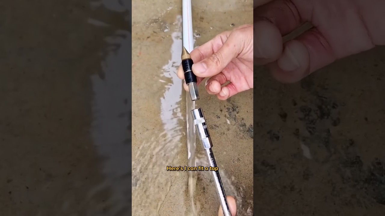 Here’s how handy this Pipe Stopper is 🔥🛠️ #pipe #watersystem #plumbing ...