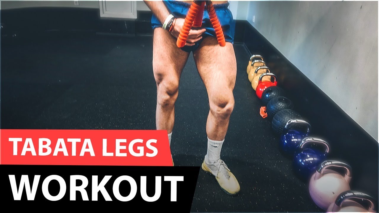 Home Legs Workout | Dumbbell only | Tabata - YouTube