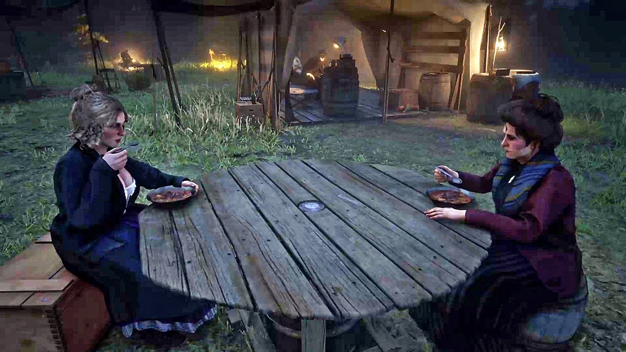 Karen wants to cook Susan Grimshaw / Hidden Dialogue /Red Dead ...