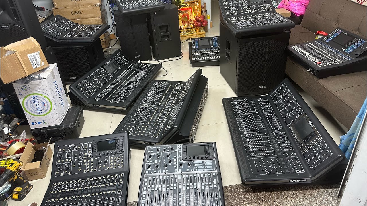 Mixer digital về nhiều - Midas M32r live & M32 - x32 producer - yamaha ...
