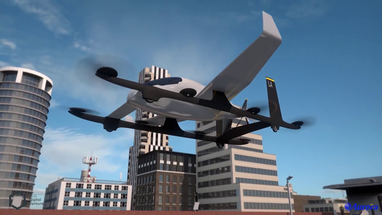 Aurora Flight Sciences Electric VTOL Aircraft - YouTube
