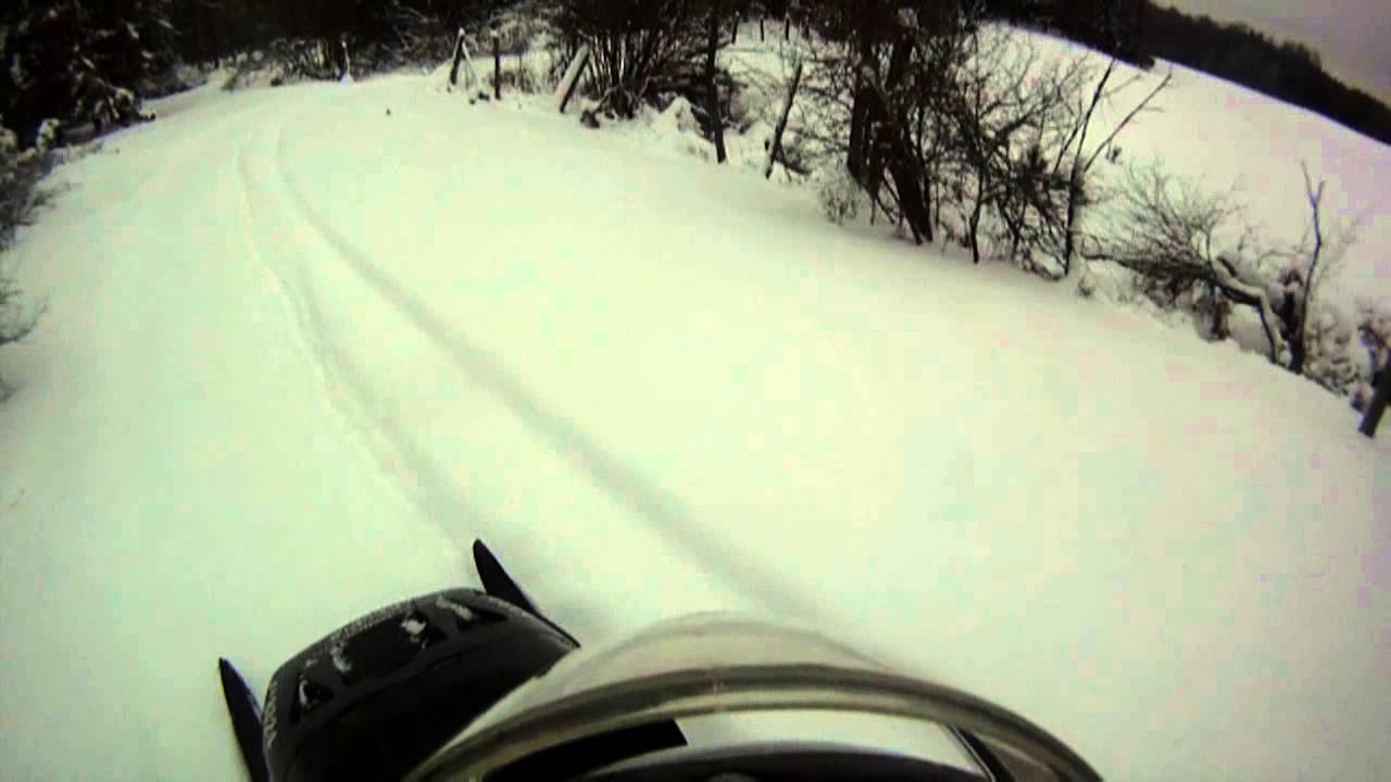 1989 Skidoo Mach 1 First Ride of the Season - YouTube