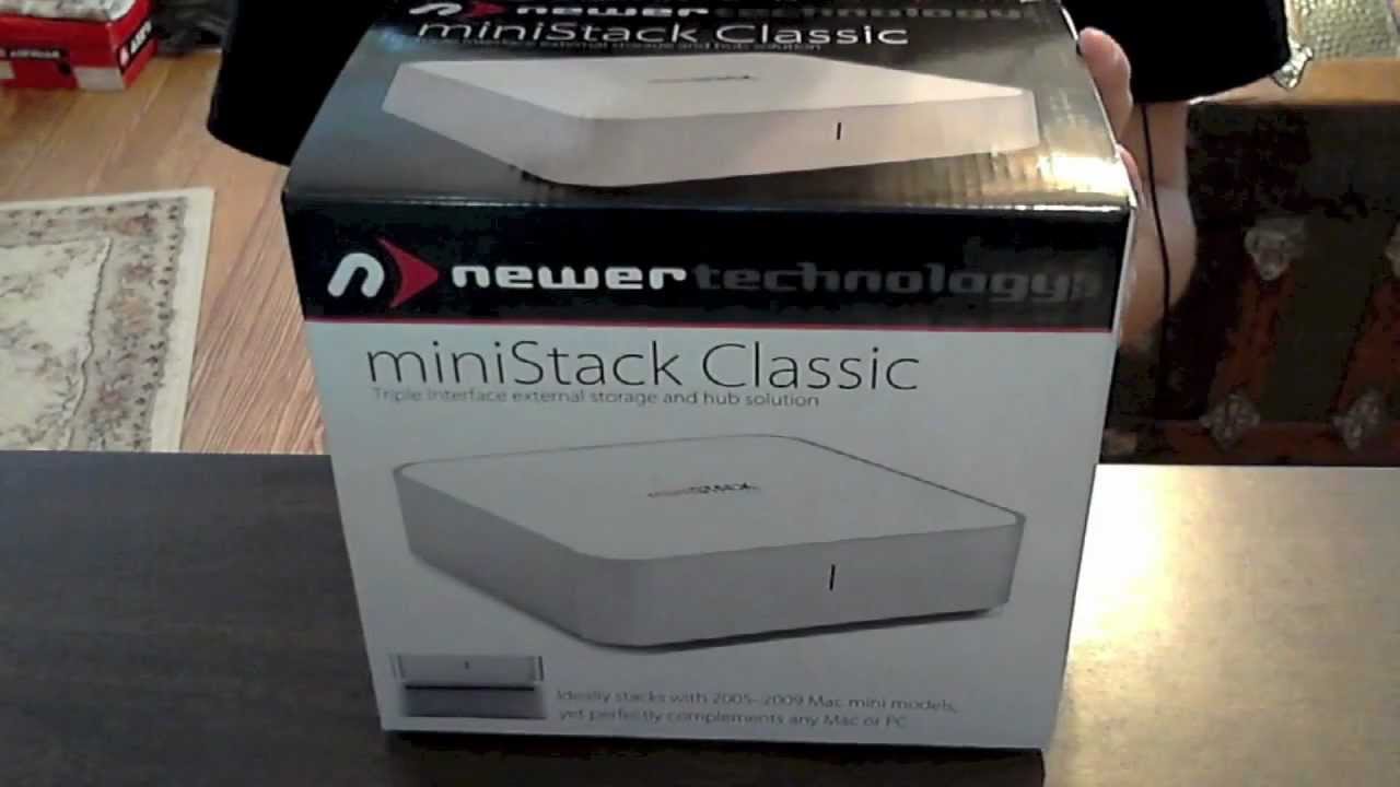 OWC MiniSTACK Classic Unboxing - YouTube