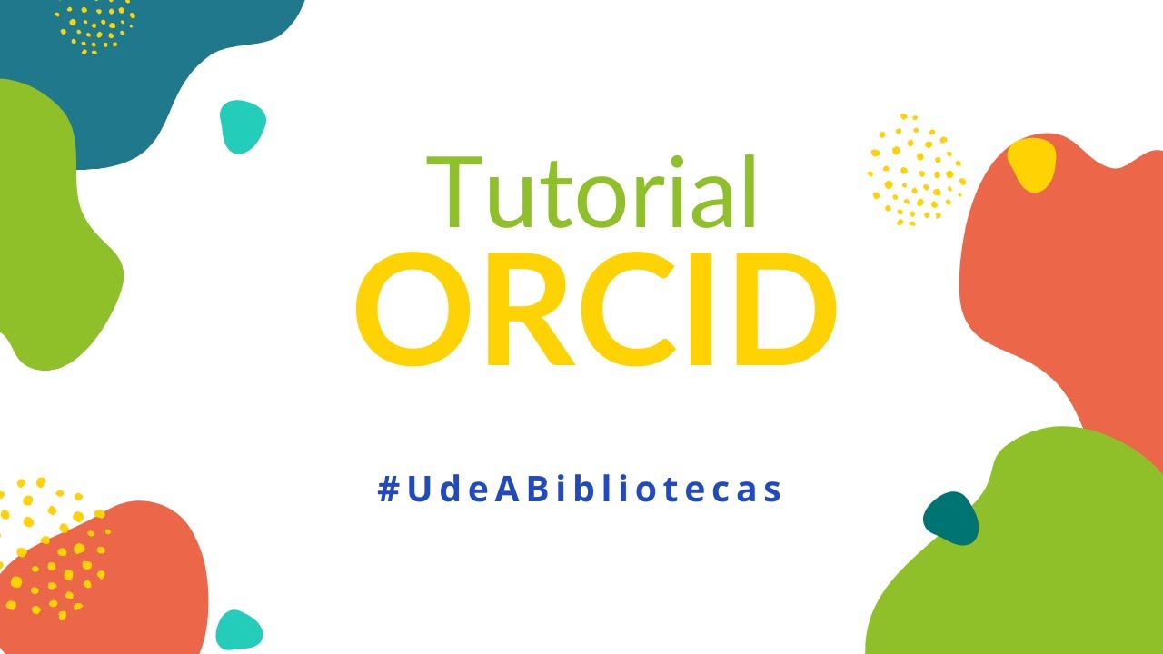 Tutorial ORCID - YouTube